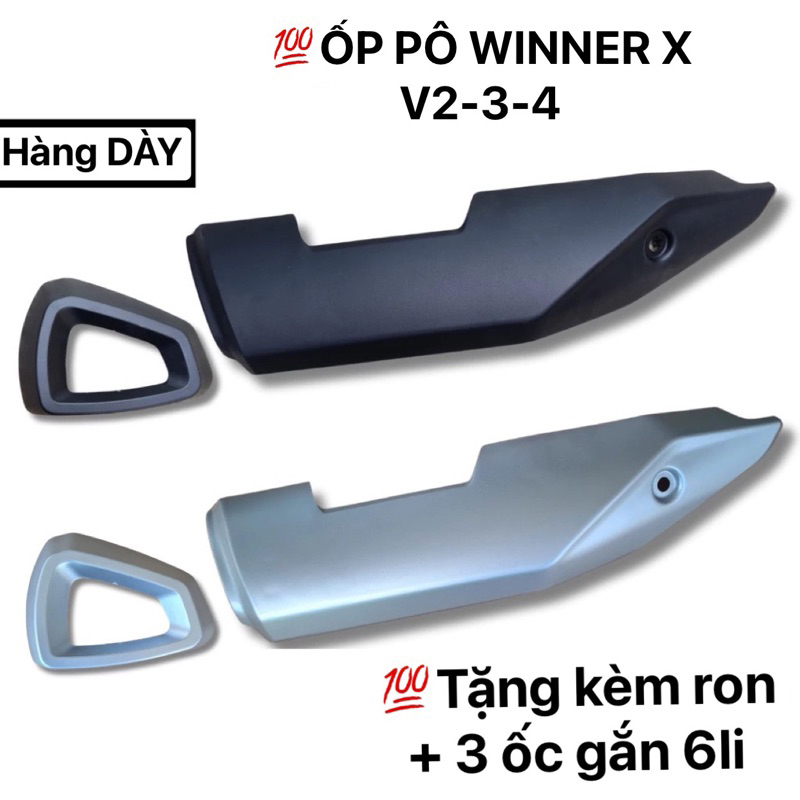 ỐP PÔ WINNER X V2 V3 V4 [ MẪU TRƠN - KÈM ỐC ] - ỐP PÔ RSX MALAYSIA HÀNG ...