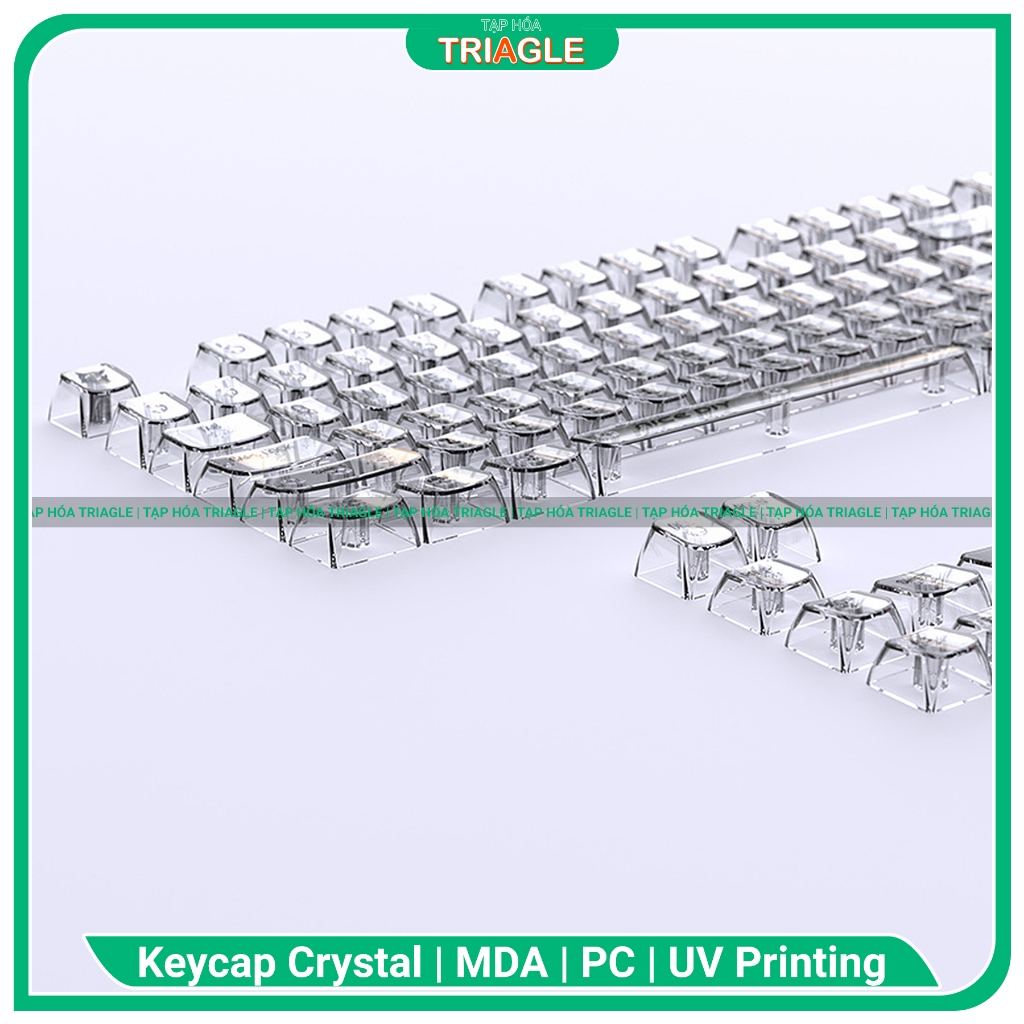 Keycap Trong Suốt Crystal PC Profile MDA, UV Printing, Nút Phím Lắp Cho ...