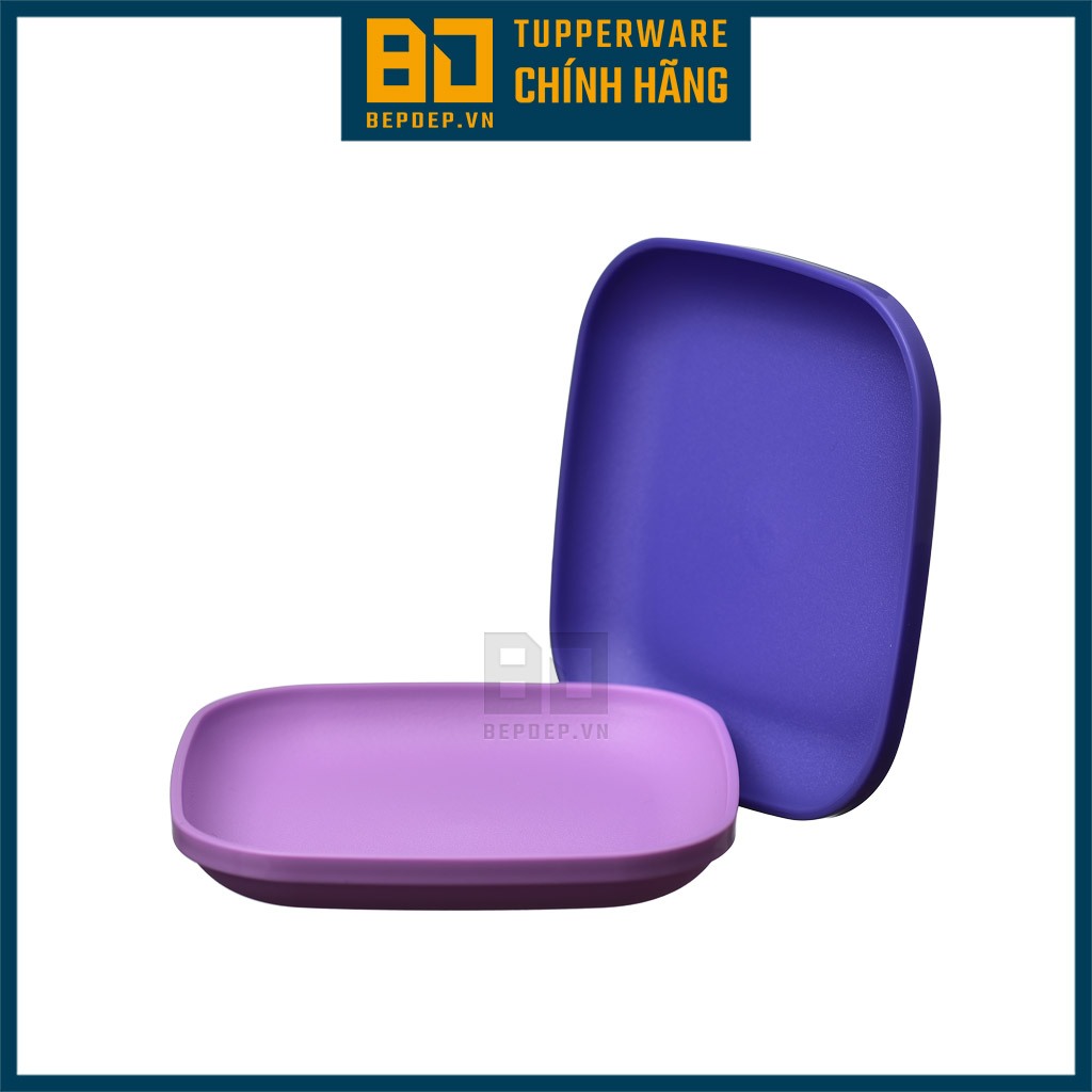 Đĩa nhựa Tupperware Mini Stacking Plate - Đĩa nhỏ, đựng gia vị, nước ...
