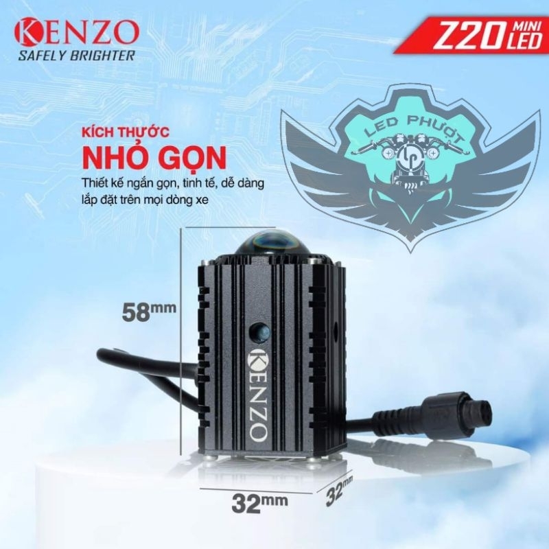 Đèn Trợ sáng bi cầu Z20 [2025] Chính hãng KENZO - Phiên Bản mới nhất | Shopee Việt Nam