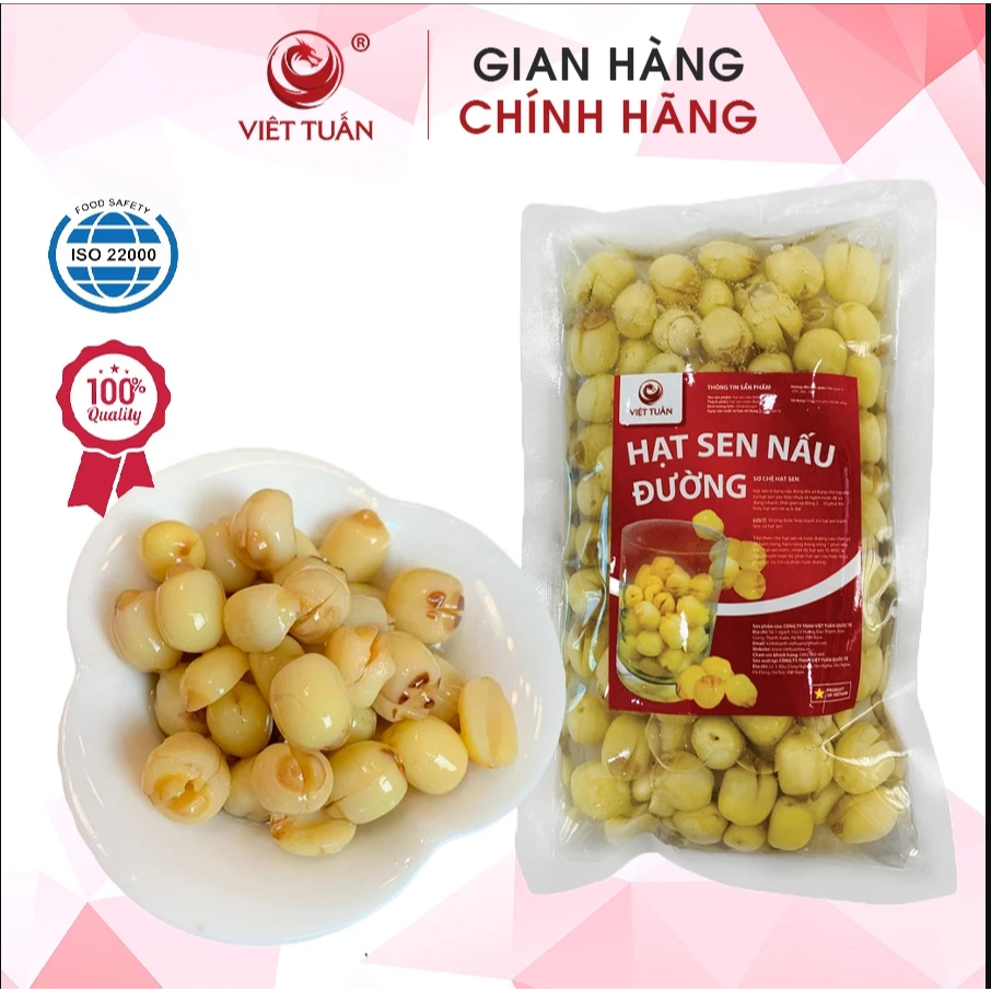 HỎA TỐC) Hạt Sen Nấu Đường Bùi B, Thanh Mát Và Tươi Ngon, Topping Món ...