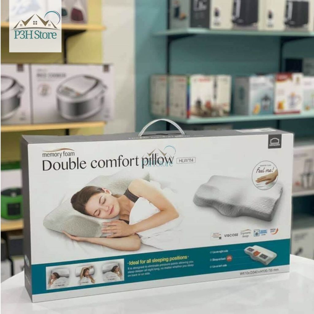 Gối mút hoạt tính Memory Foam Lock&Lock HLW111 HLW114 HLW112 | Shopee ...