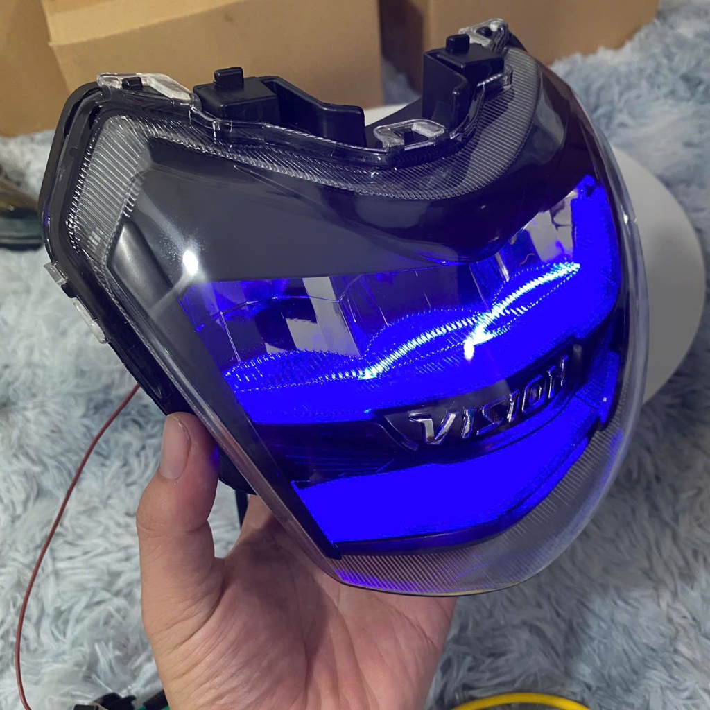 Đèn LED 2 tầng xe VISION 2014 - 2019 Đèn Pha Phụ Tùng | Shopee Việt Nam