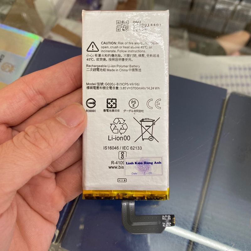 Pin Google Pixel 4 XL / 4XL (G020J-B) loại 1 | Shopee Việt Nam