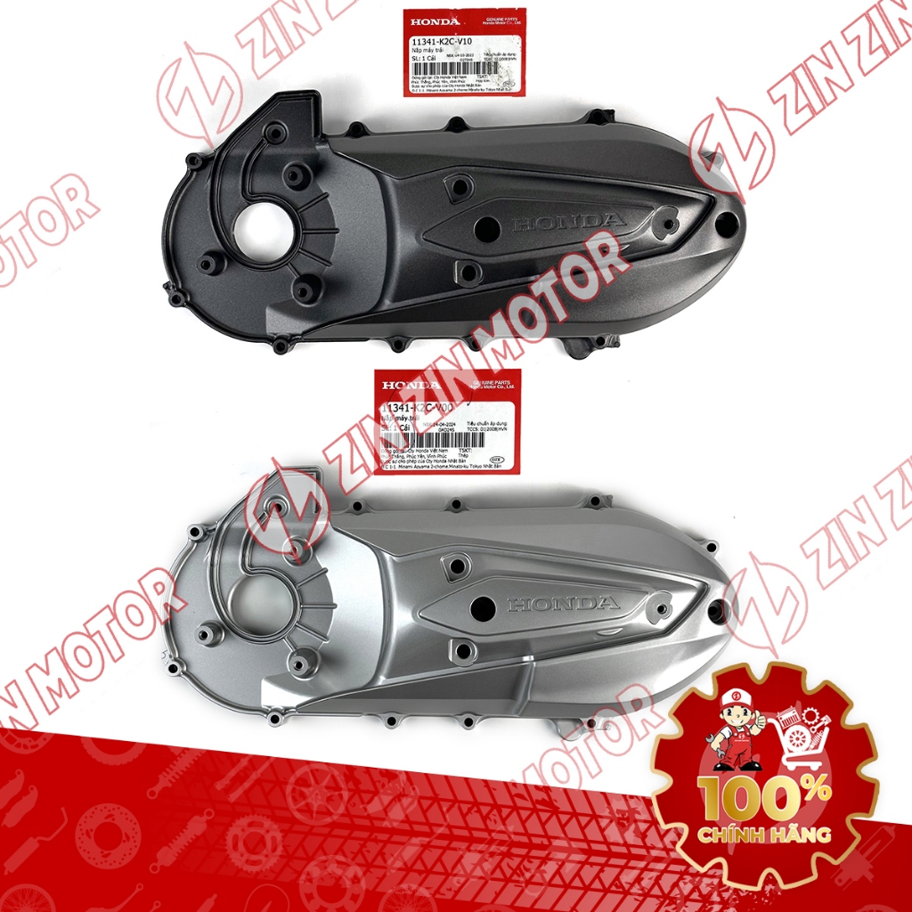 Nắp Máy Bên Trái, Bưởng Côn, Nắp Nồi Vision 2021 2022 2023 2024 11341-K2C-V10, 11341-K2C-V00 ...