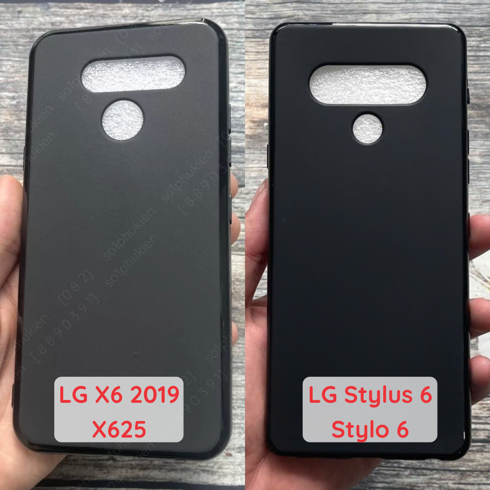 Ốp lưng LG X6 2019 / X625/ LG Stylus 6/ Stylo 6 dẻo đen cam ko gồ cao cấp, bền đẹp | Shopee Việt Nam