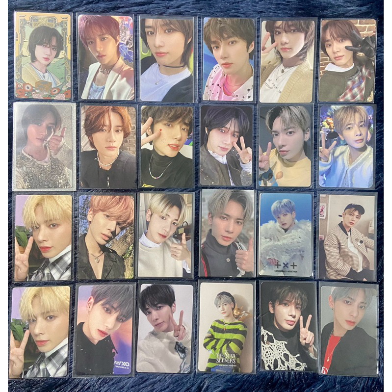 Card Txt Beomgyu Taehyun official bóc từ album vào pob tổng hợp card ...