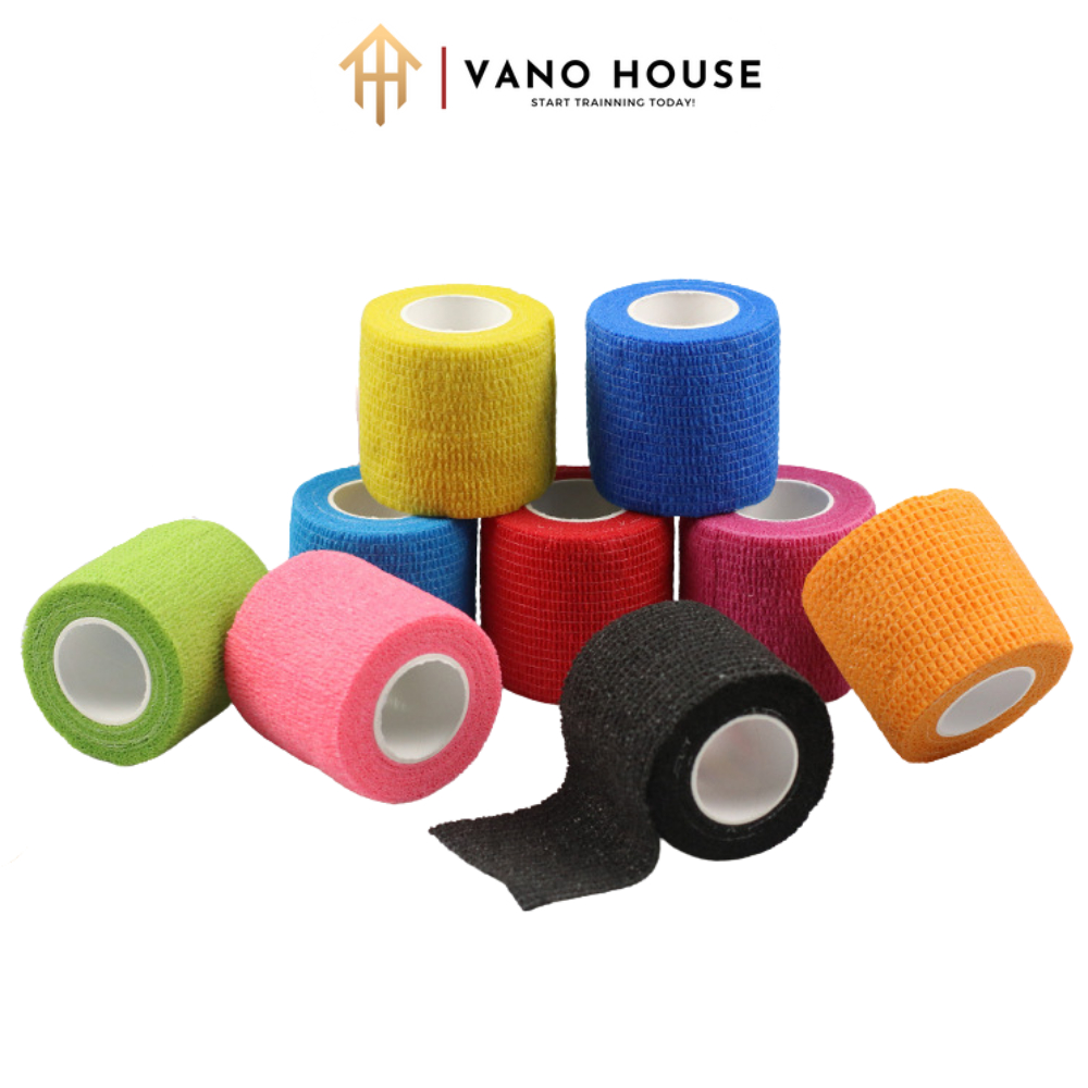 Băng Cuốn Chống Chấn Thương Vano House Cao Su Non Tự Dính Bảo Vệ Cổ ...