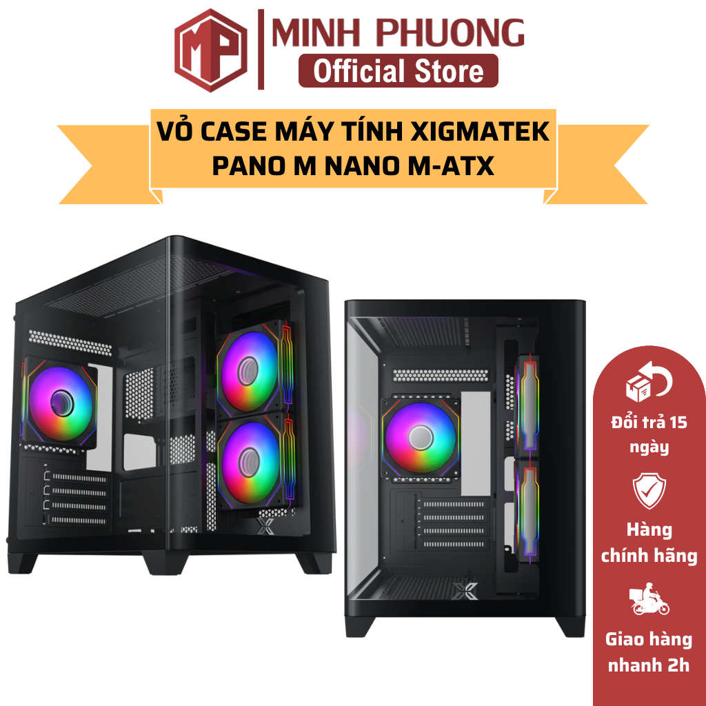Thùng Máy/ Vỏ Case Máy Tính XIGMATEK PANO M NANO M-ATX - Hàng Chính ...