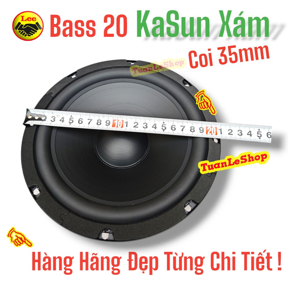 LOA BASS 20 KASUN HÀNG HÃNG – GIÁP LOA KÉO, LOA XÁCH TAY - GIÁ 1 LOA 2 TẤC KA SUN XÁM 8064 ...