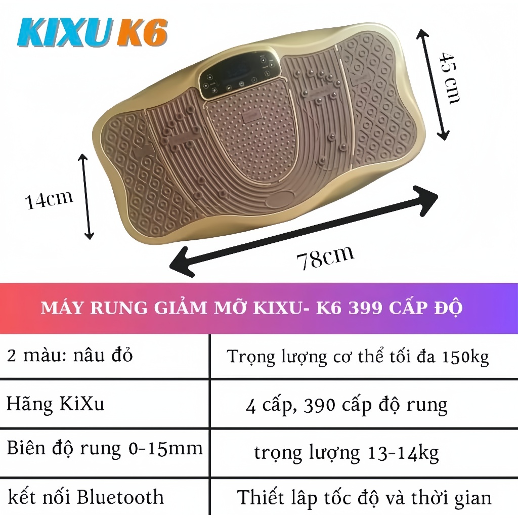Máy Rung Toàn Thân KIXU K6 | Shopee Việt Nam