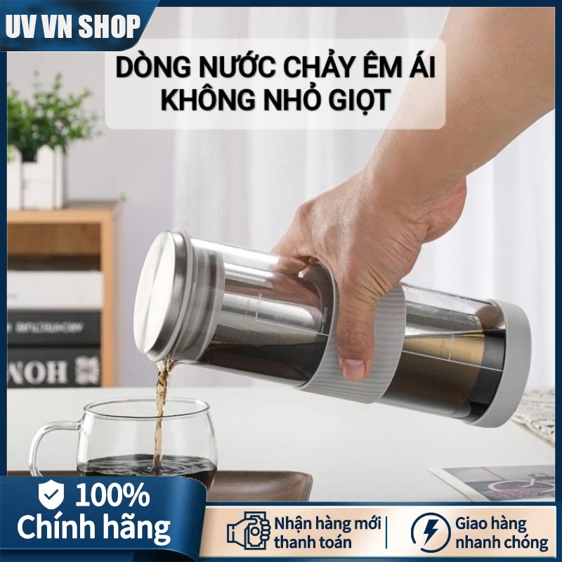 800ml Bình Ủ Lạnh Cafe Cold Brew Cao Cấp Bình Pha Cà Phê Cold Brew Thủy ...