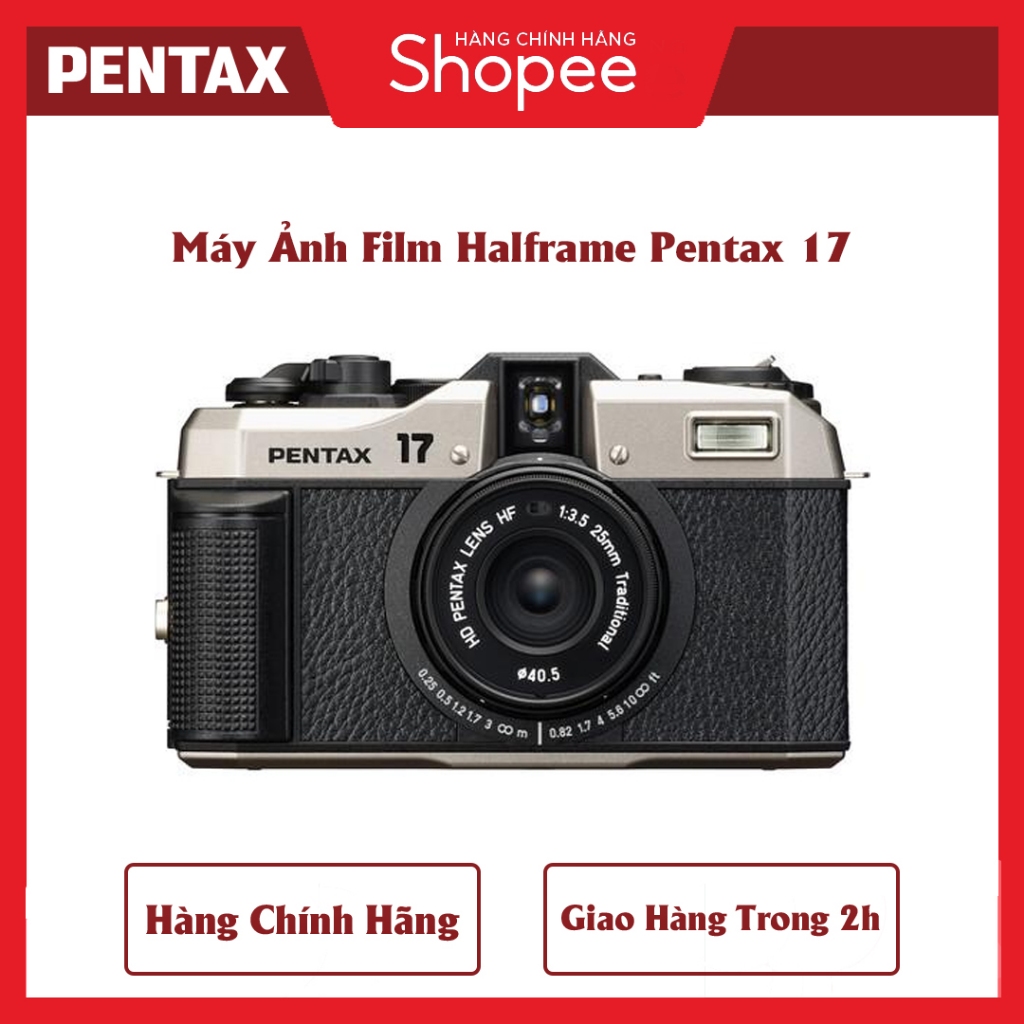 Máy Ảnh Film Halframe Pentax 17 | Shopee Việt Nam