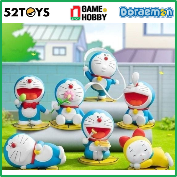 TÚI MÙ MÔ HÌNH ĐỒ CHƠI DORAEMON LEISURE TIME BLINDBOX CHÍNH HÃNG 52TOYS | Shopee Việt Nam