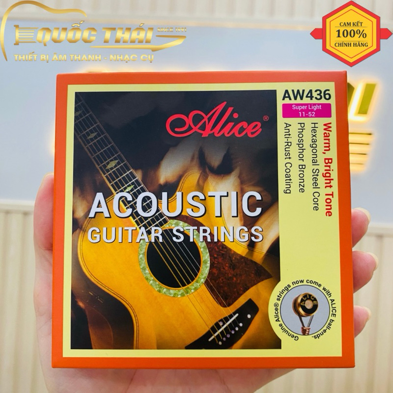 Dây đàn Guitar Acoustic Alice AW436 nhập khẩu chính hãng Alice ...