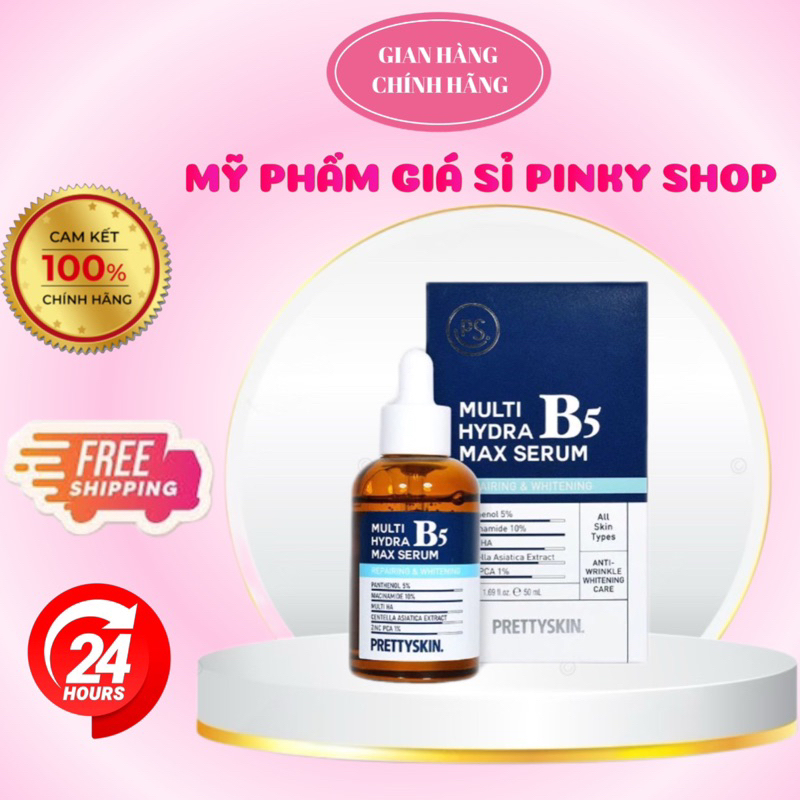 Serum B5 PrettySkin Multi Hydra B5 Max tinh chất Pretty Skin dưỡng ...