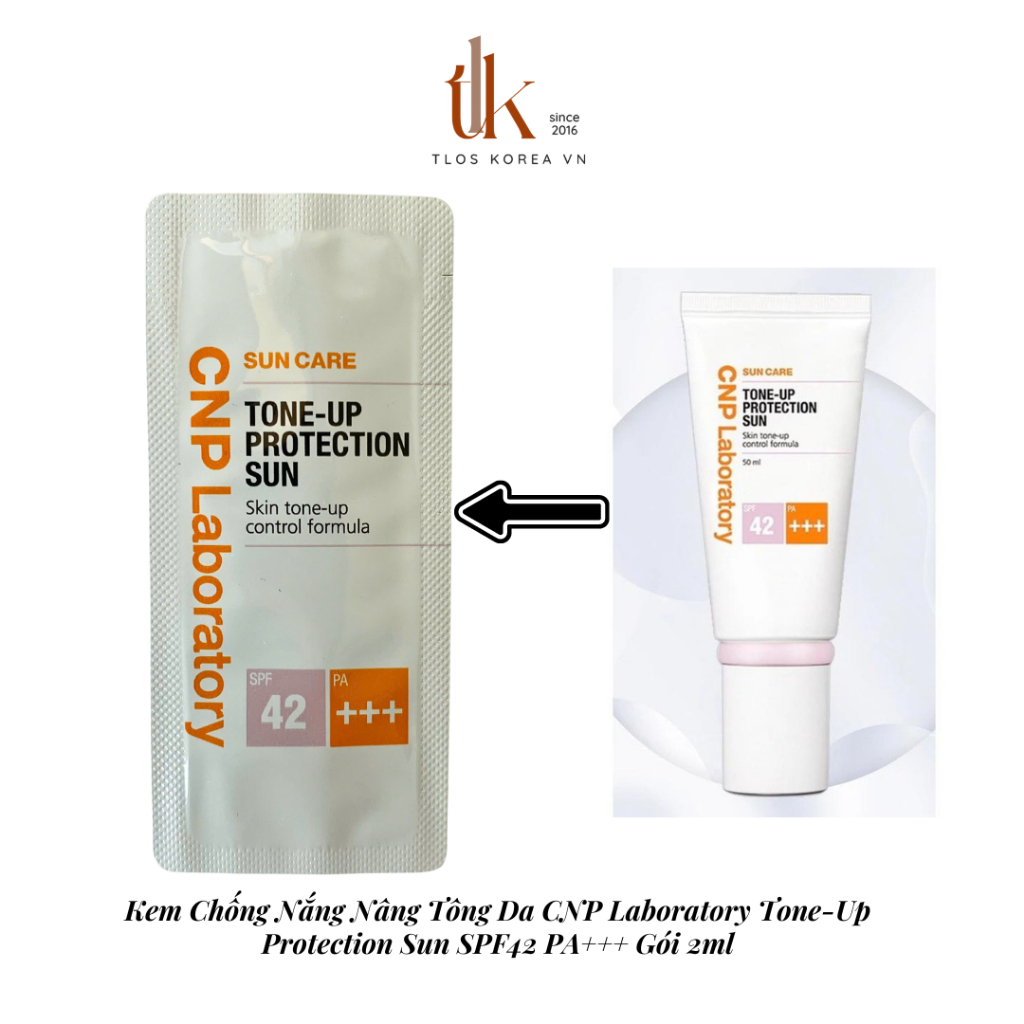 Kem Chống Nắng Nâng Tông Da CNP Laboratory Tone-Up Protection Sun SPF42 ...