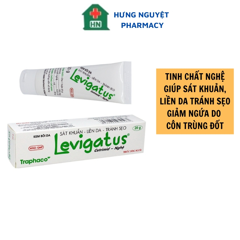 Kem bôi da sát khuẩn Traphaco Levigatus tuýp 20g | Shopee Việt Nam
