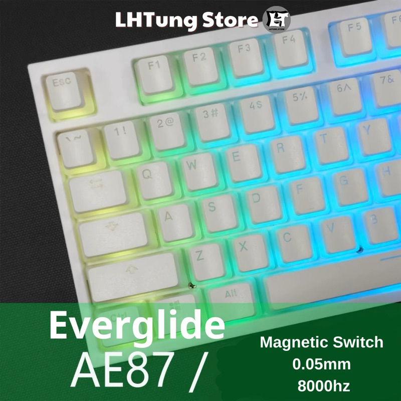 [SẴN GIAO NGAY] Bàn phím cơ gaming Everglide AE87 HE | Rapid Trigger ...