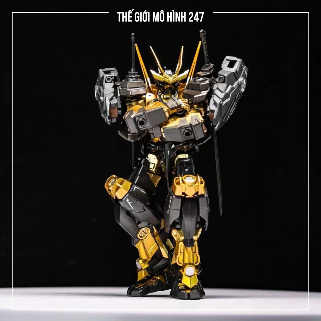 (Bản đặc biệt) Combo Mô hình lắp ráp HG Astray Sengoku Gold - Kèm đế ...