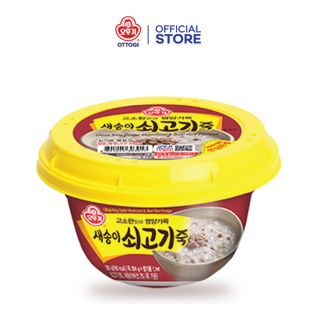 Cháo Thịt Bò Nấm Bào Ngư Nhật Ottogi 285g | Shopee Việt Nam