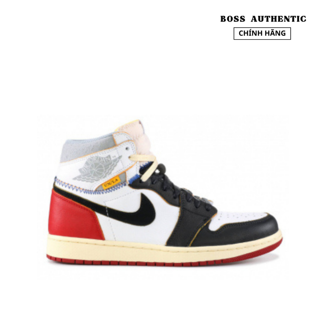 ( Hàng chính hãng ) Giày Air Jd1 Union Los Angeles Black Toe | Shopee ...