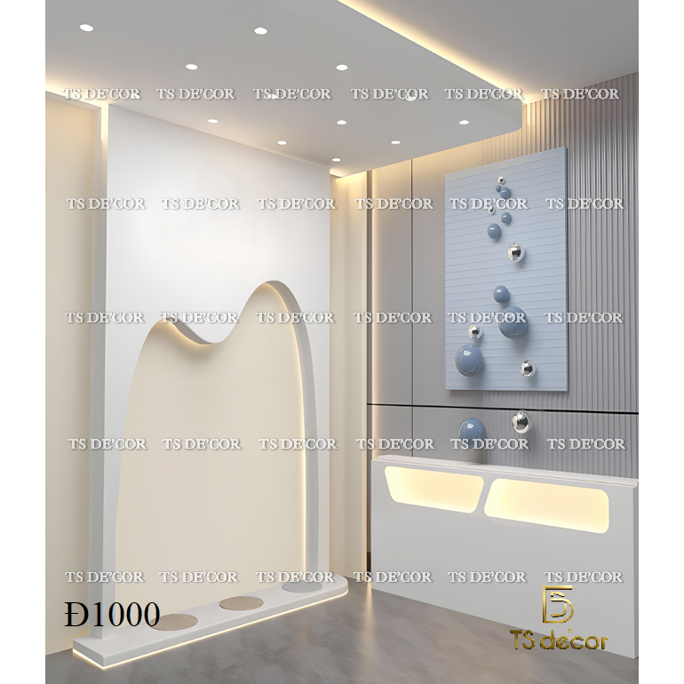 Phông nền livestream TS Decor dạng góc giúp không gian rộng rãi in 3D/5D đủ kích thước | Shopee ...