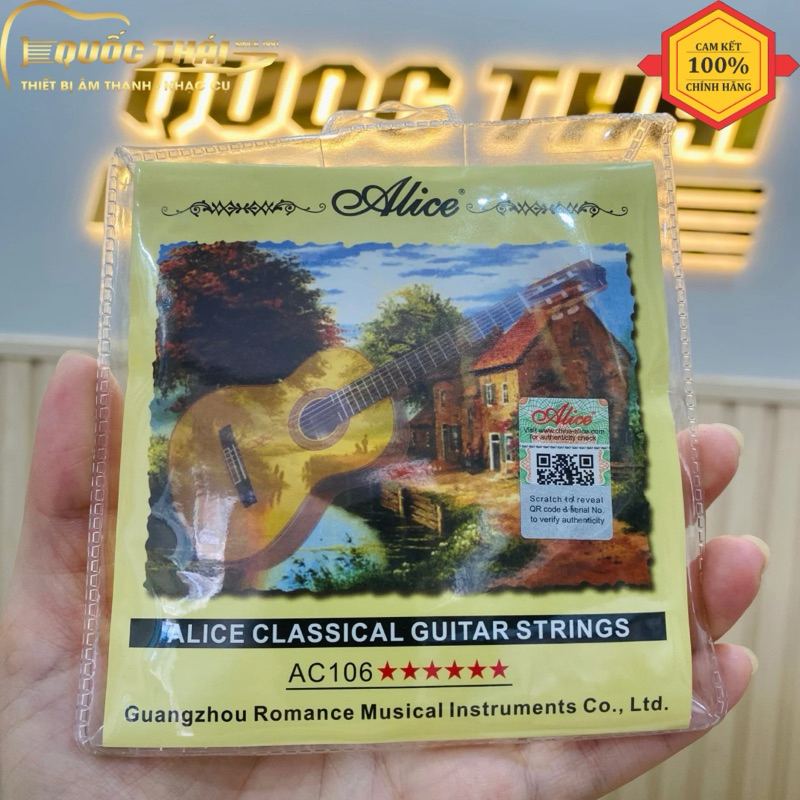 Dây Đàn Guitar Classic Alice A106. | Shopee Việt Nam