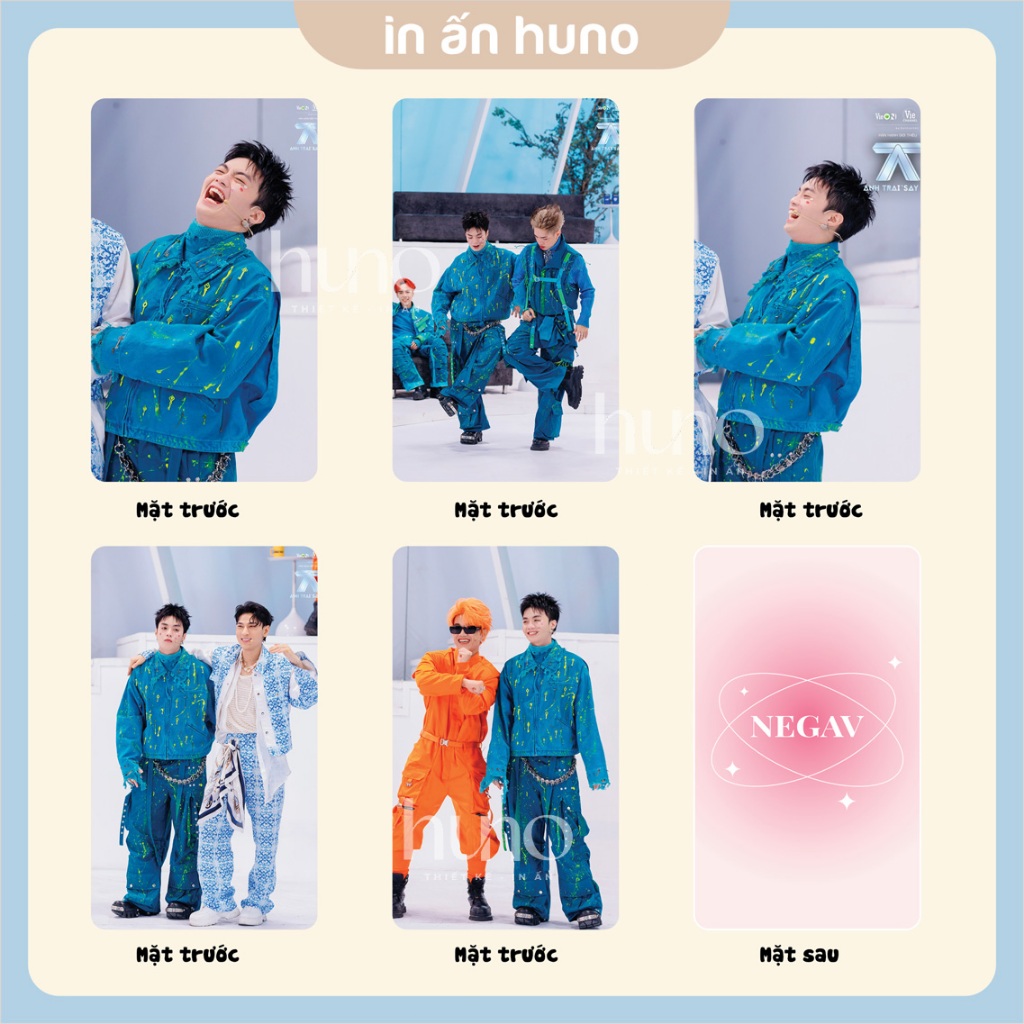Sét 5 card BO GÓC NEGAV - Size 9x5.4cm | Shopee Việt Nam