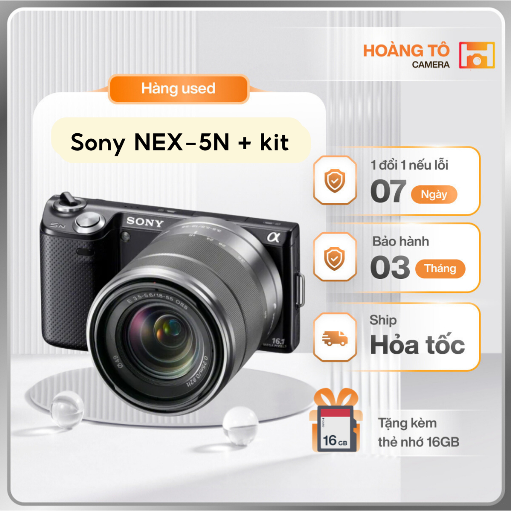 Máy ảnh Sony Nex 5N + Lens cũ đẹp | Shopee Việt Nam