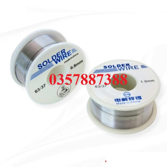 Cuộn Thiếc Hàn, Chì Hàn SOLDER WIRE 0.8mm 63/37, Cuộn 100g | Shopee ...