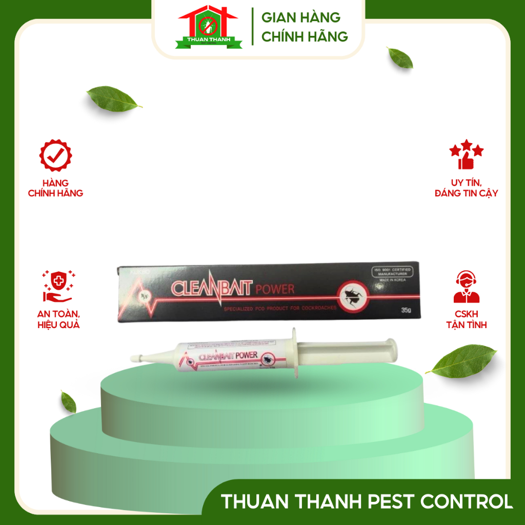 Gel Diệt Gián Đức Cleanbait Power, Bả Diệt Gián Dạng Tuýp - 35g Nhanh Chóng, Hiệu Quả, An Toàn ...
