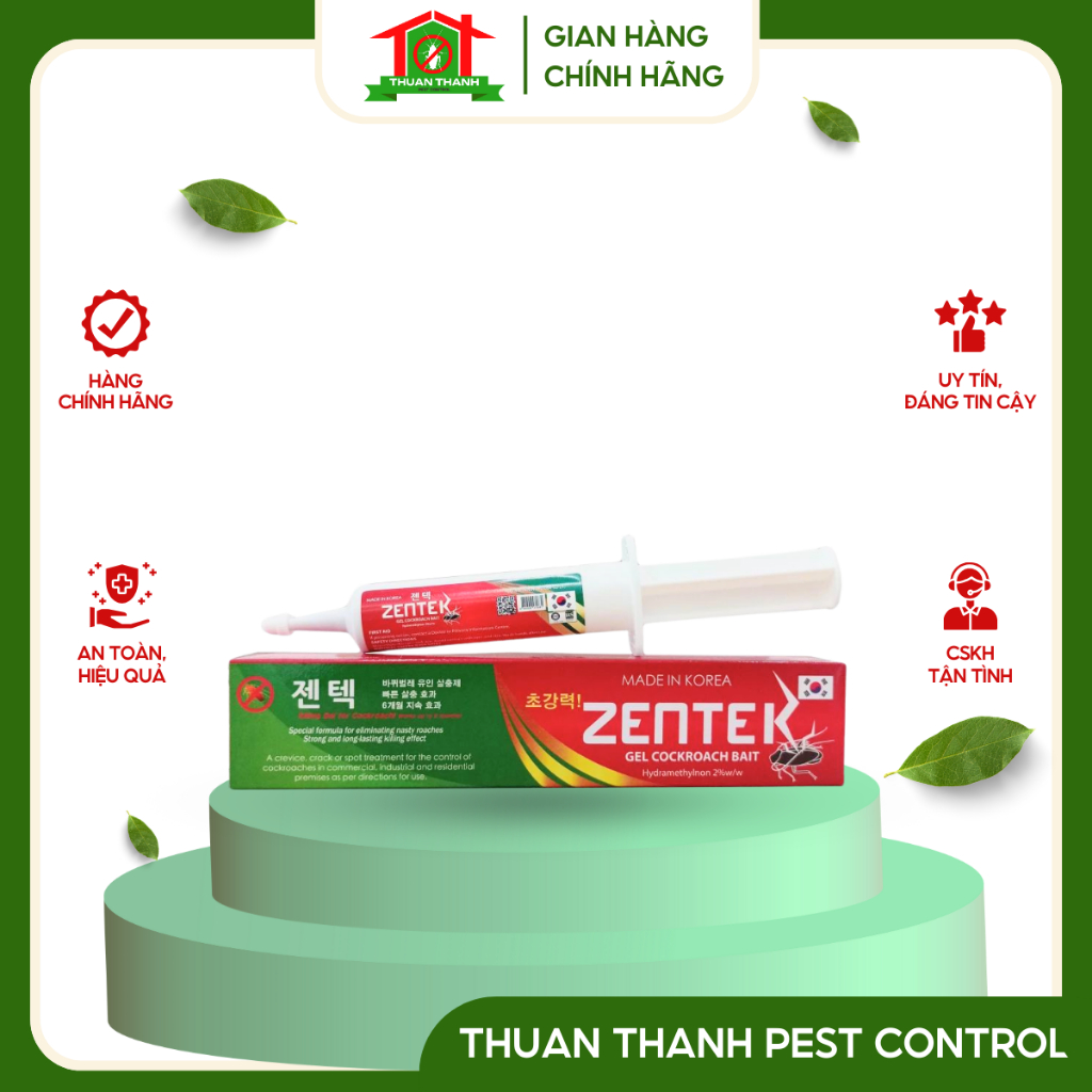 Bả Diệt Gián, Gel Diệt Dán Sinh Học Đức Zentek - Korea An Toàn Hiệu Quả ...