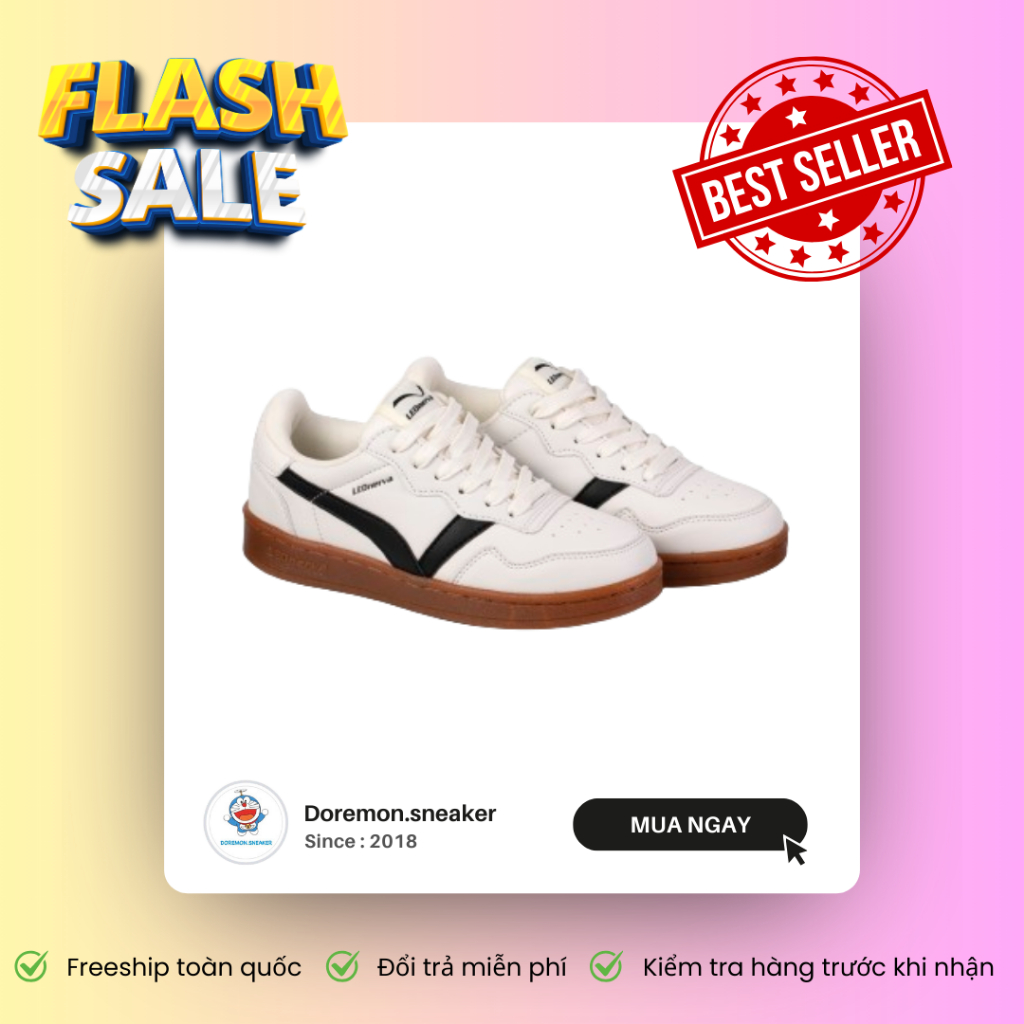 [ Có Sẵn ]GIÀY THỂ THAO CHÍNH HÃNG LEONERVA 808 - VS1 Đế Nâu | Shopee ...