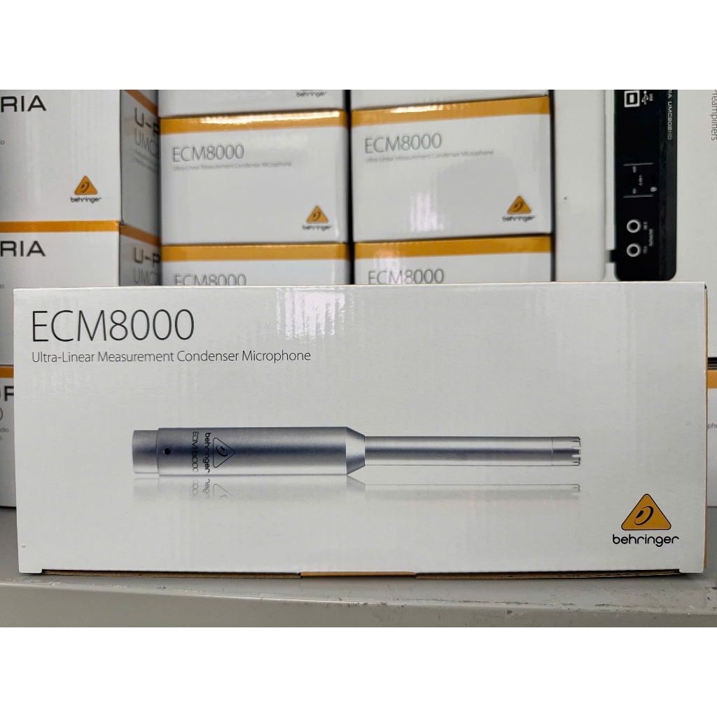 Mic RTA ECM8000, ECM Pro Microphone - Behringer ECM 8000, ECM Pro ...
