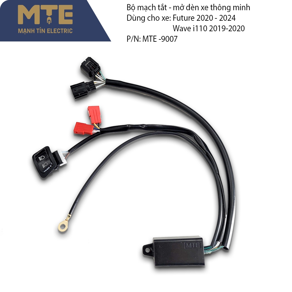 MTE-9007 Bộ mạch tắt mở đèn thông minh dùng cho xe Fture 2020 - 2024 và ...
