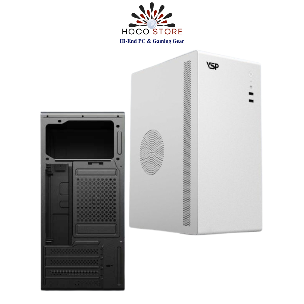 Vỏ Case Máy Tính VSP V200 Đen / Trắng Chính Hãng | Hoco Store PC | Shopee Việt Nam