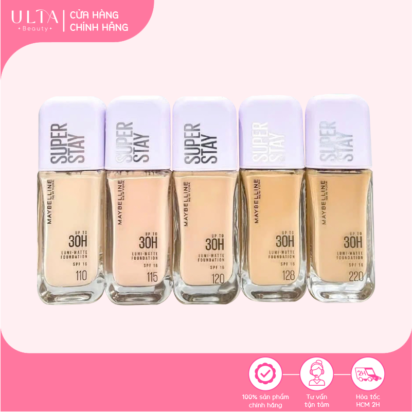 Kem Nền Maybelline Superstay Up To 30H Lumi Matte Foundation (35ml) | Shopee Việt Nam