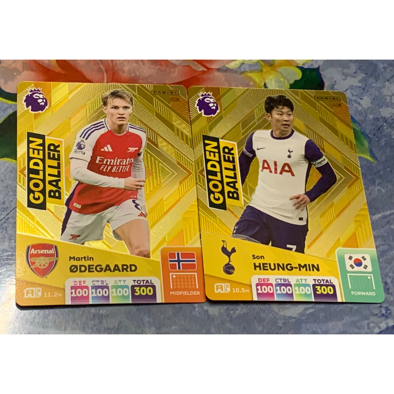 [CHÍNH HÃNG] THẺ CẦU THỦ PANINI PREMIER LEAGUE GOLDEN BALLER 24/25 ...