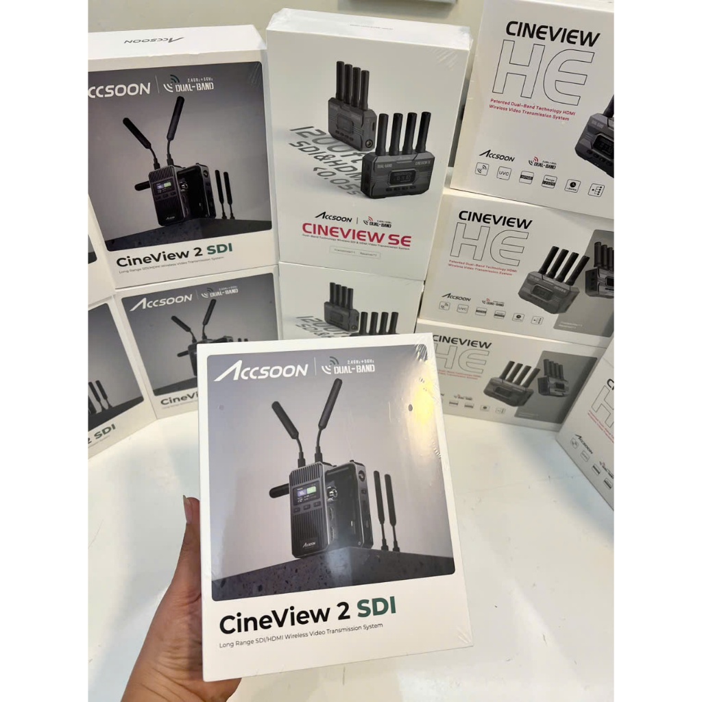 Bộ Accsoon Cineview 2 SDI - Wireless Cineview 2 SDI hỗ trợ cả HDMI và ...