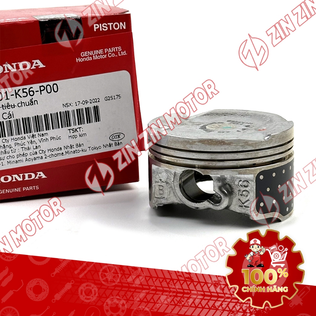 Trái Piston STD Winner V1, Winner X V2 V3 V4, Sonic 150R, CBR 150R ...