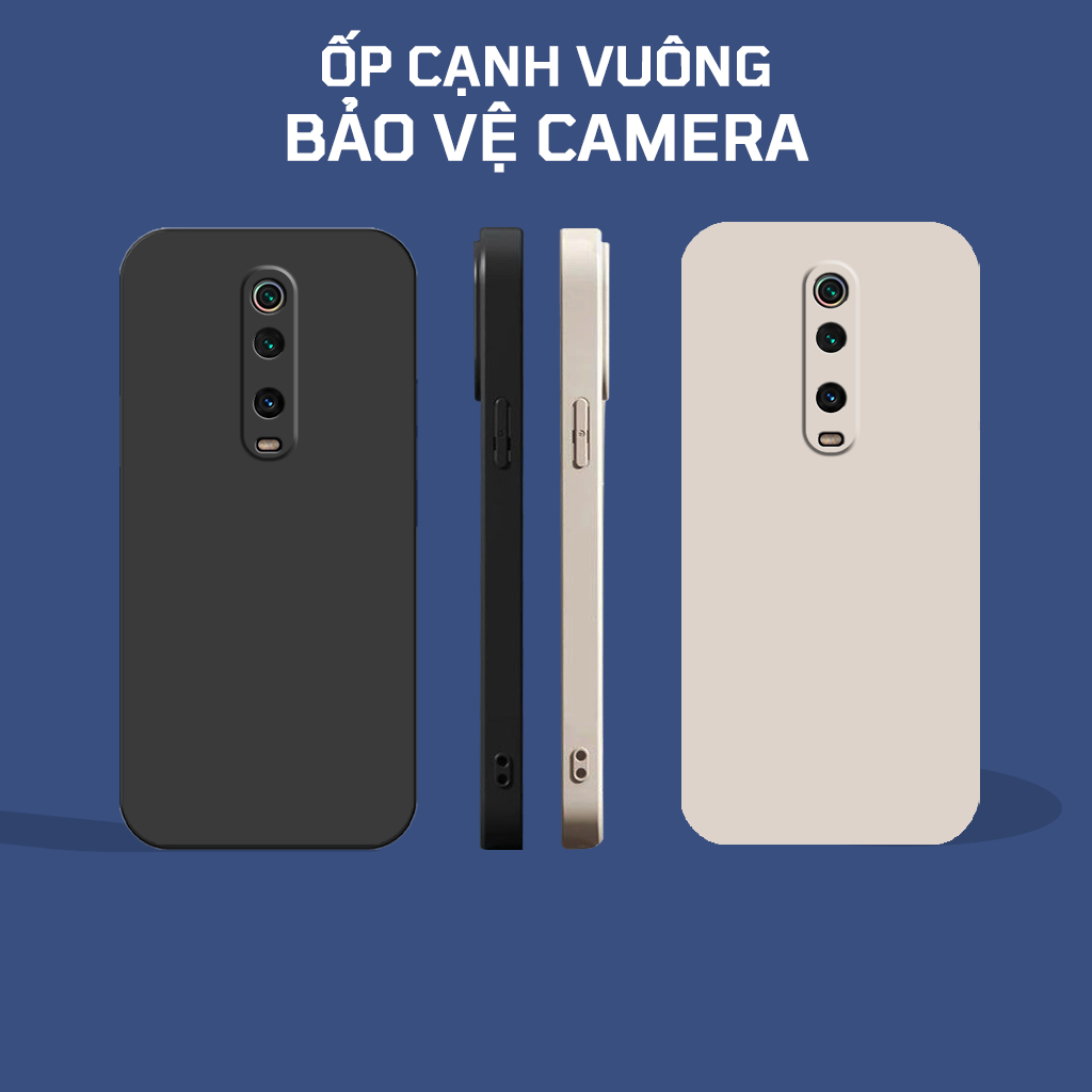 Ốp lưng Xiaomi Redmi K20, K20 Pro, K30, K30 5G, Mi 9t, Mi 9t Pro cạnh vuông, viền vuông, dẻo mềm ...
