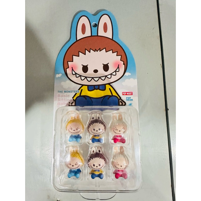 [POP MART] Labubu Popbean: The Monsters Basic Sitting Baby Set (PTS ...