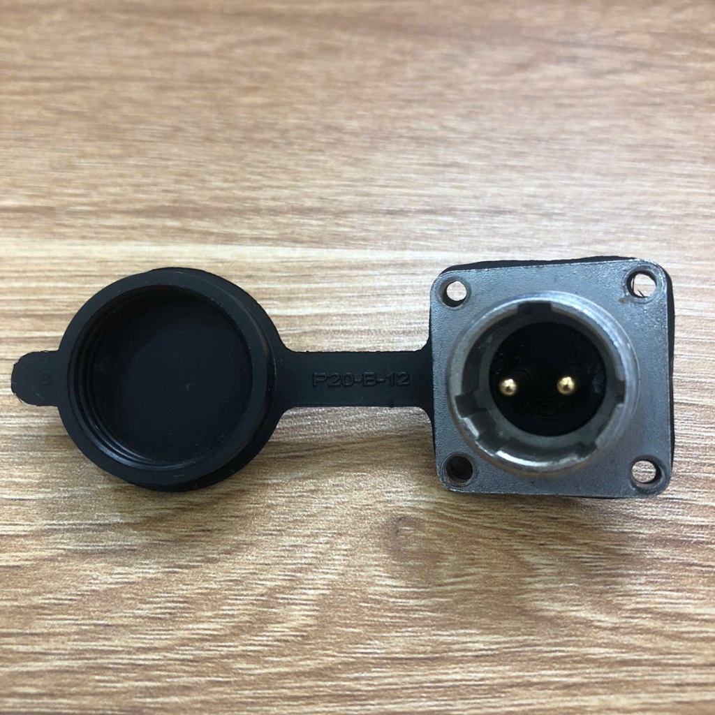 Đầu nối dây cáp SINOCONTEC P20-B-12 M20 2 Pin Male Connector | Shopee ...