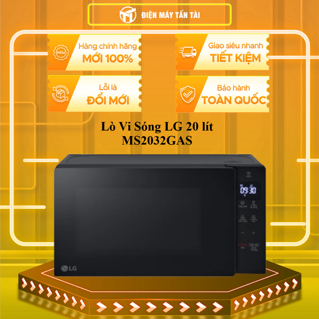 MS2032GAS - Lò Vi Sóng LG 20 Lít MS2032GAS - Giao Hàng Toàn Quốc - Bảo ...