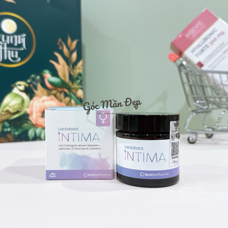Viên uống Men vi sinh phụ nữ Lactobact Intima - Gocmandep | Shopee Việt Nam