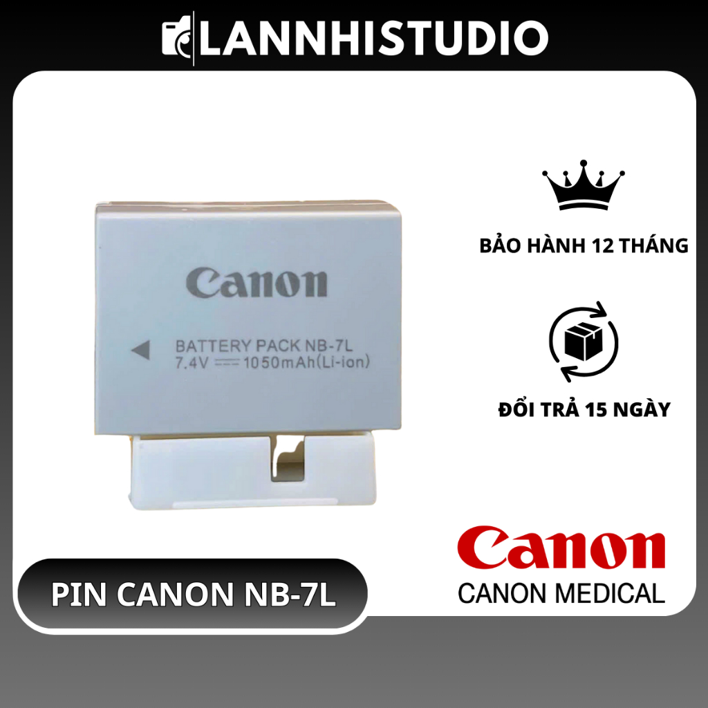 Pin Canon NB-7L Cho Máy Ảnh Canon | Shopee Việt Nam