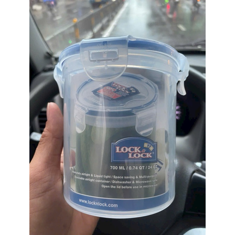 Hộp nhựa lock and lock 700ml cao cấp , có vạch chia mL | Shopee Việt Nam