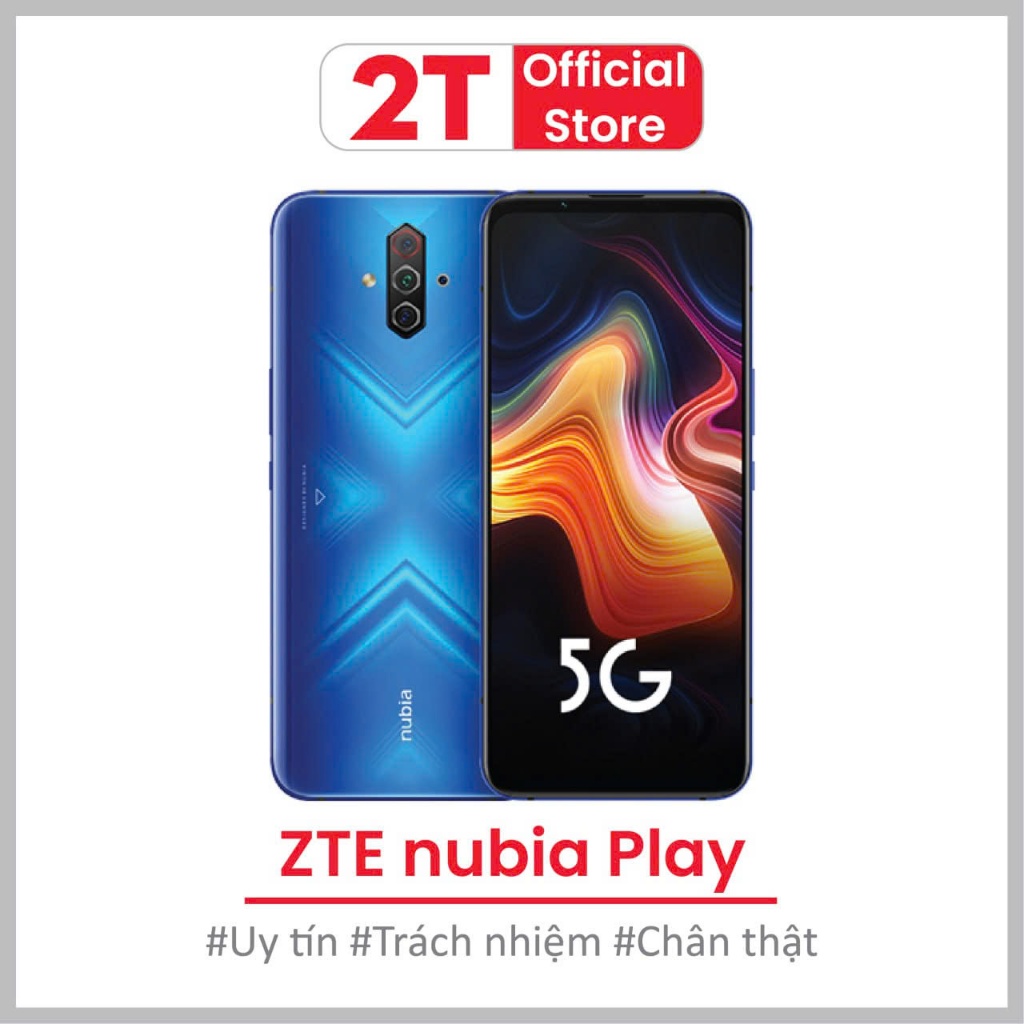 Điện thoại ZTE Nubia Play RAM 8/128GB chip Snapdragon 765 5G màn AMOLED 144Hz pin 5100 mAh ...