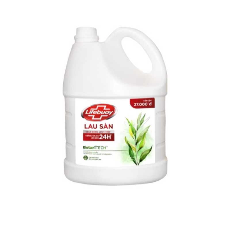 NƯỚC LAU SÀN LIFEBUOY BOTANITECH 3l6 MỚI - LOẠI BỎ 99% VI KHUẨN, KHÁNG ...